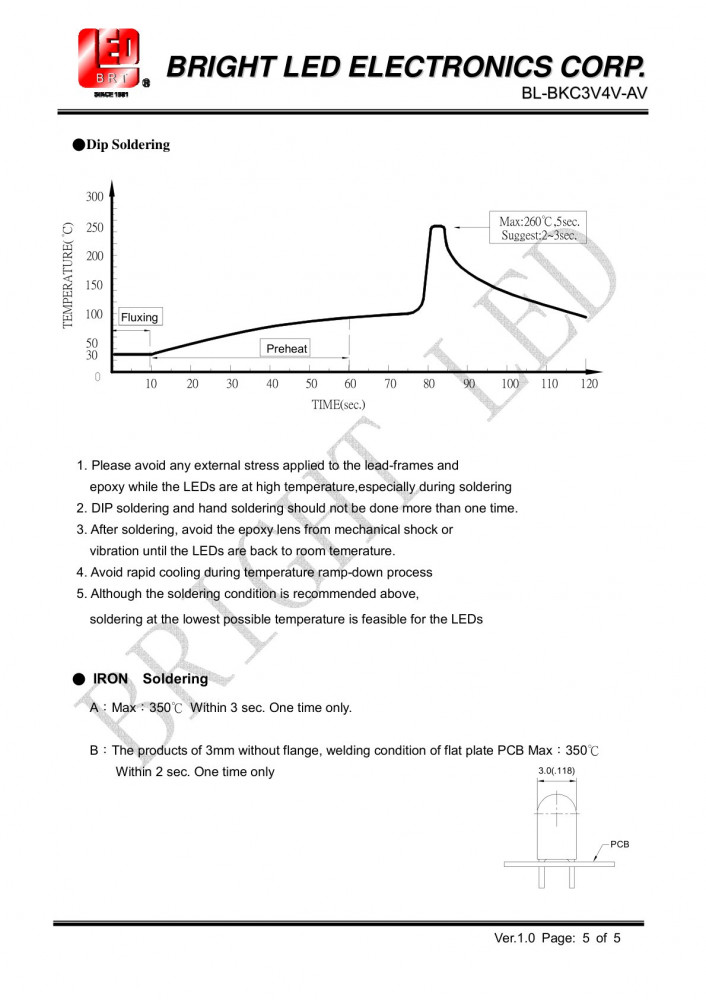 BL-BKC3V4V-AV datasheet page 5