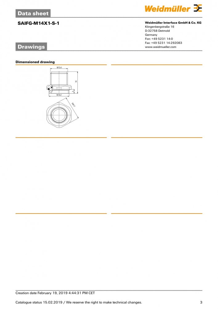 WEIDMULLER 2423980000 technical document page 3