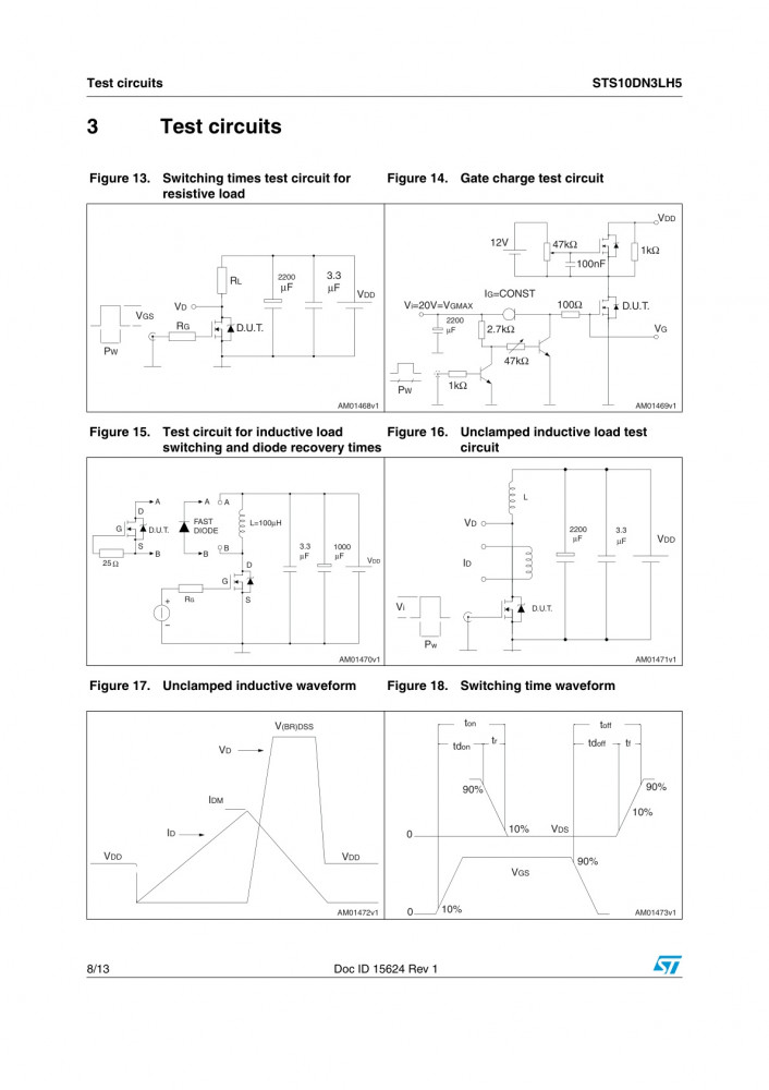 STS10DN3LH5 datasheet page 8