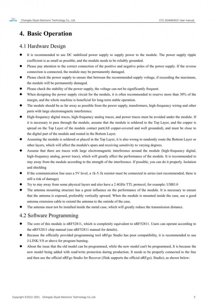 E73-2G4M04S1F manual page 8