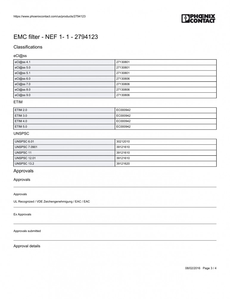 Phoenix Contact 2794123 technical document page 3
