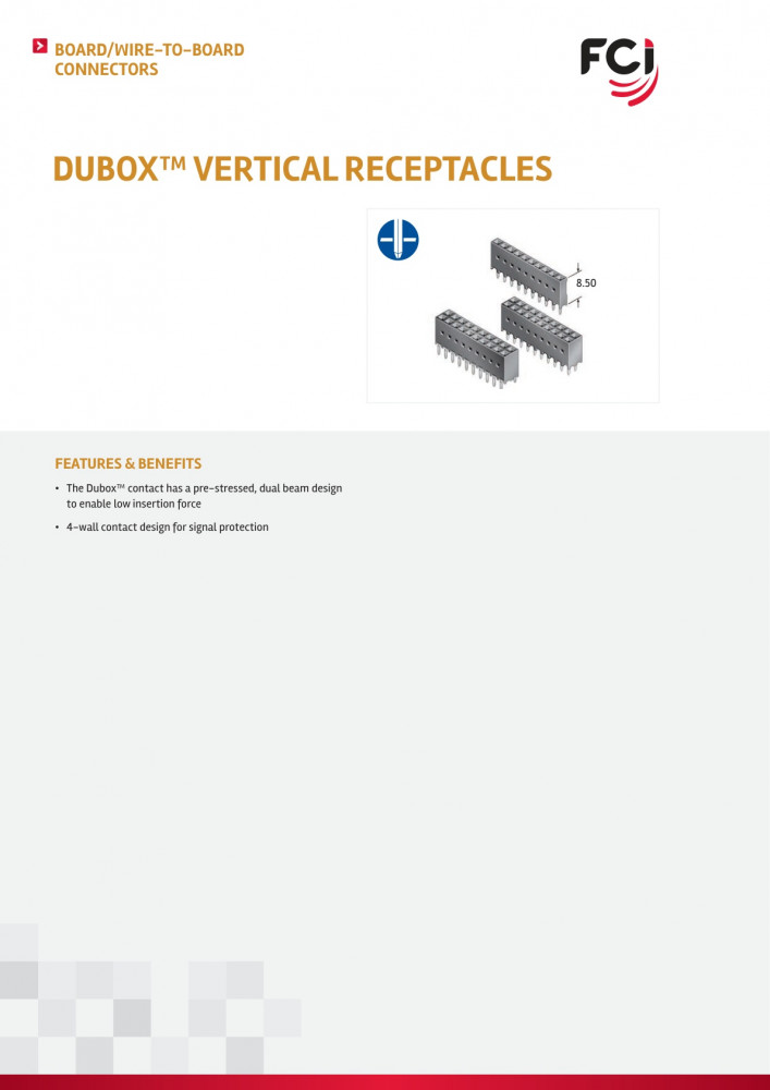 Amphenol Dubox documentation page 4