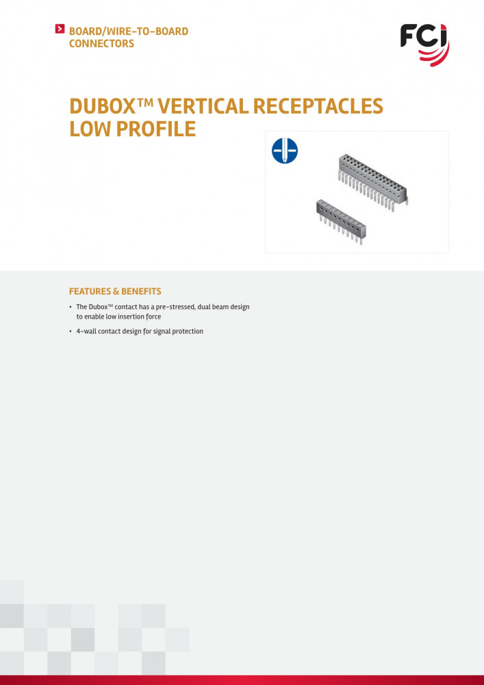 Amphenol Dubox documentation page 7