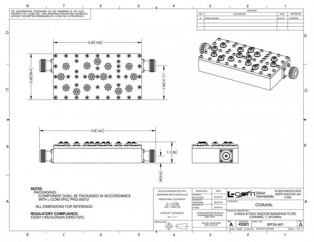 BPF24-801 technical document page