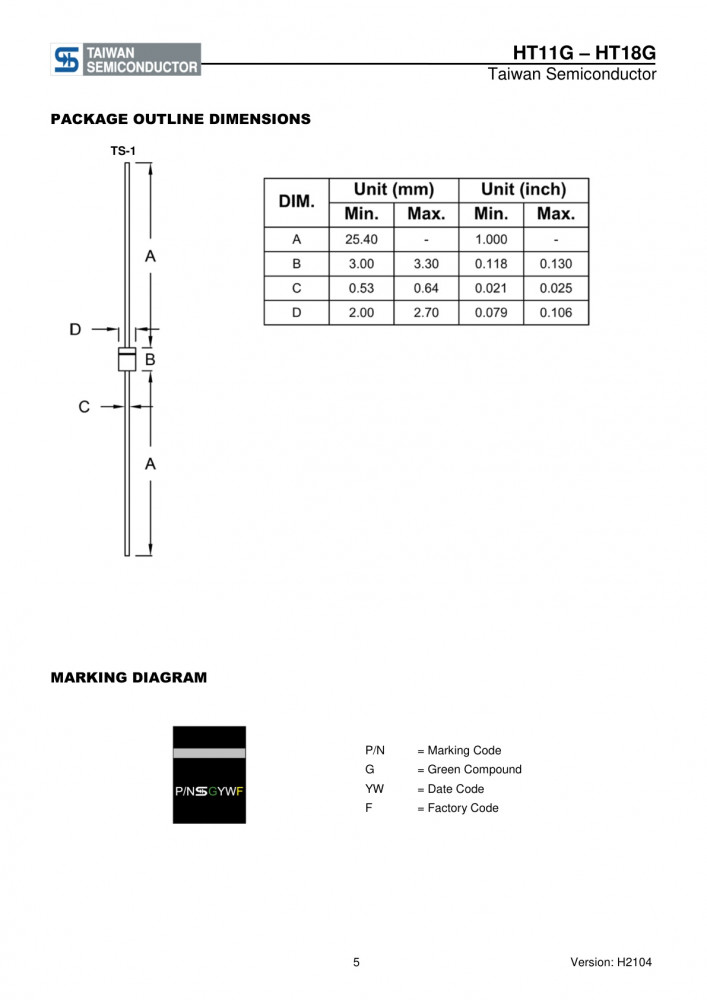 HT11G datasheet page 5