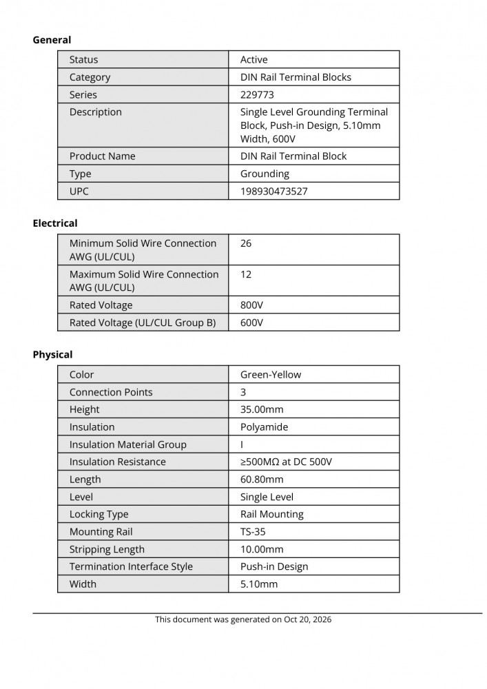 Product document preview, page 2