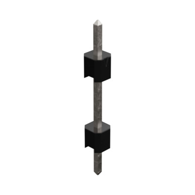 KK 254 PCB Header, Single Row, Dual Body, Through Hole, Vertical, 1 Circuits, 2.50µm Tin (Sn) Plating, 11.00mm Stacking Height, Tray Packaging, Lead-Free for sale