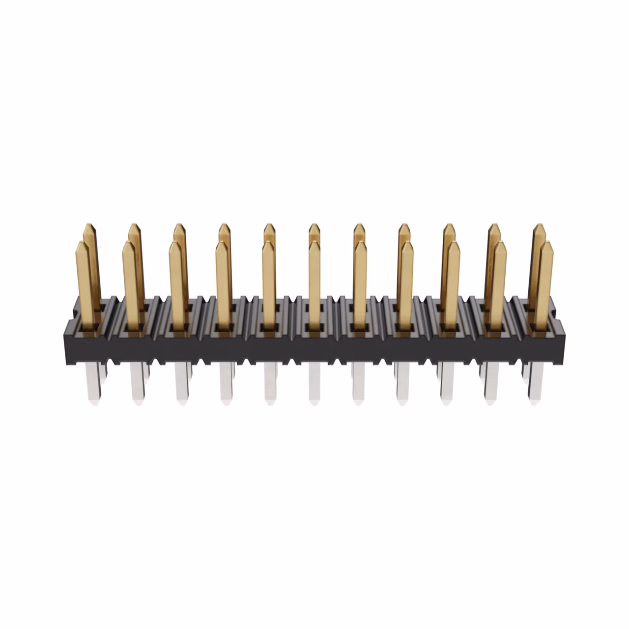 2.00mm Pitch Milli-Grid Header, Vertical, Through Hole, 22 Circuits, 0.76µm Gold (Au) Plating, Mating Pin Length 4.00mm, Tail Length 2.60mm, Tray, Lead-Free for sale
