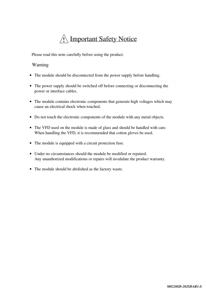 M0220SD-202SDAR1-S datasheet page 2