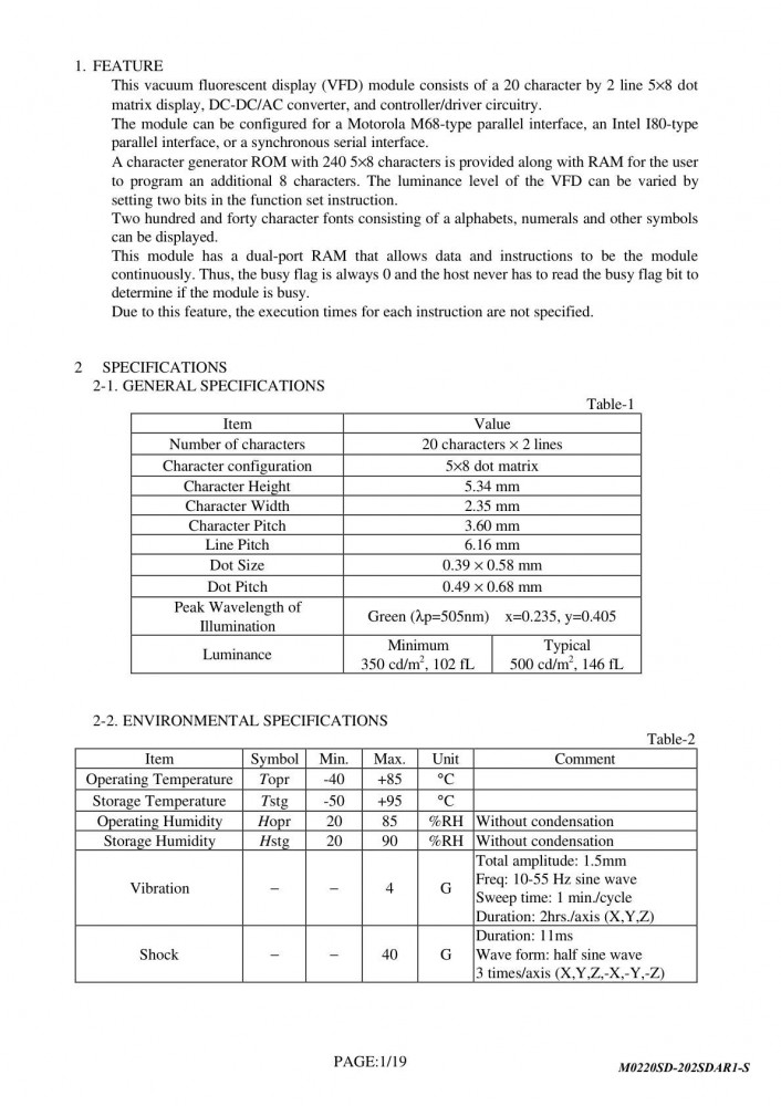 M0220SD-202SDAR1-S datasheet page 4