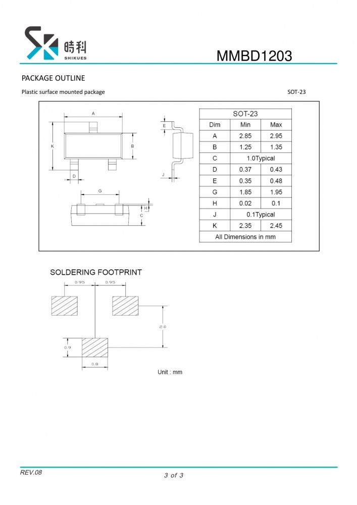 MMBD1203 datasheet page 3