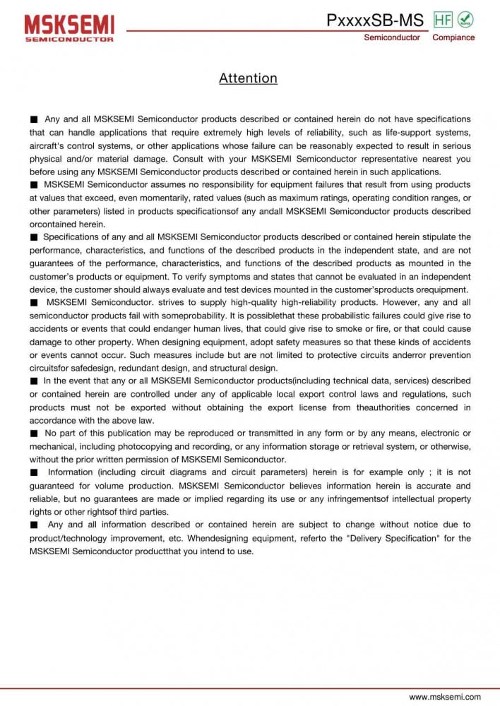P0080SB-MS datasheet page 6