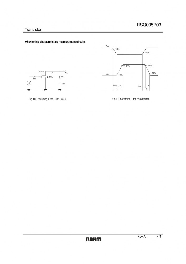 RSQ035P03 technical document page 4