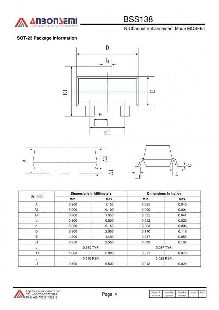 BSS138 datasheet page 4