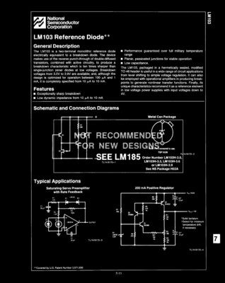 Rochester Electronics LM103H-3.3/883 for sale