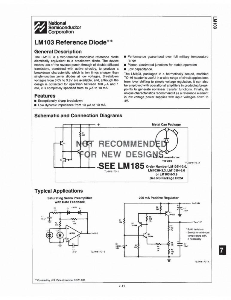 LM103 technical document page 2