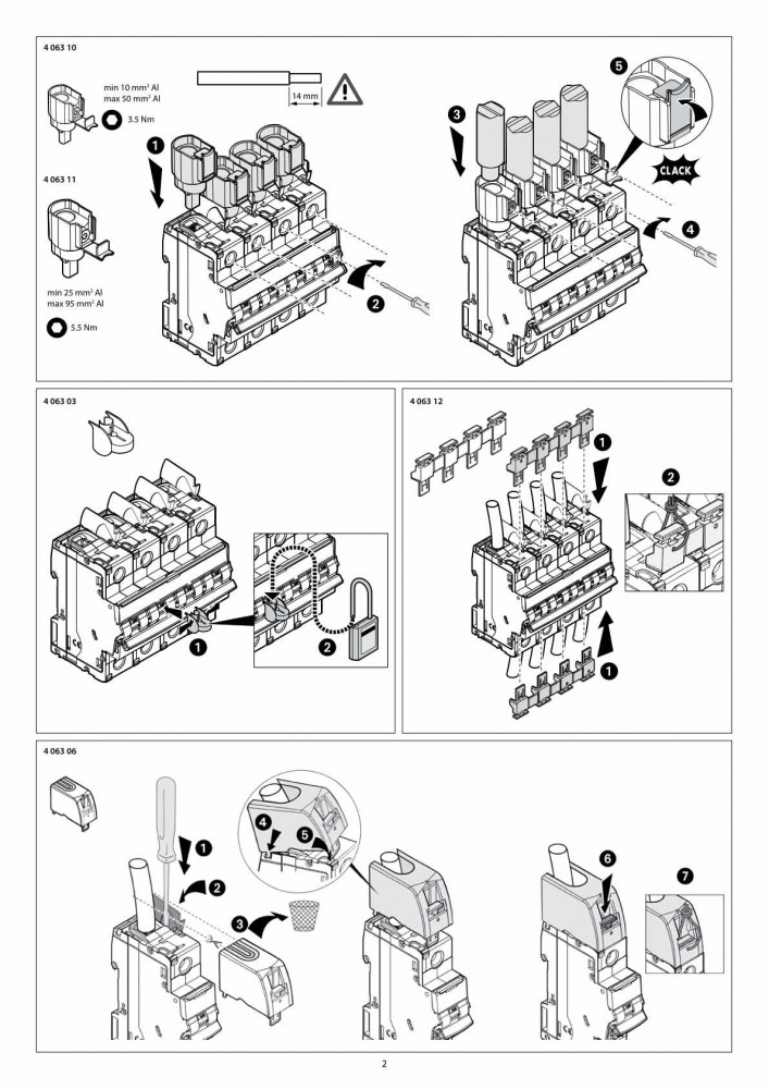 Legrand 406547 technical documentation image 2