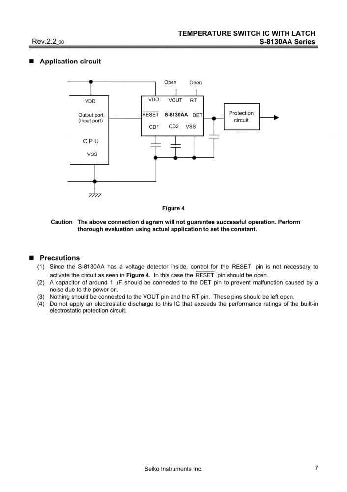 S-8130AA datasheet page 7