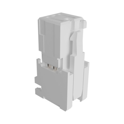 5.00mm Pitch Appli-Mate RAST 5 IDT Housing, Female, 4A, 2 Circuit, Natural, All Position and Code Keys, Latch Between Circuits 1 & 2