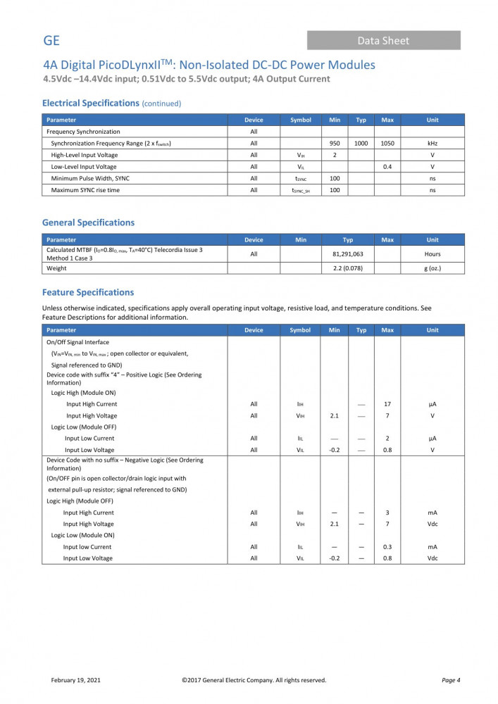 ABB datasheet page 4