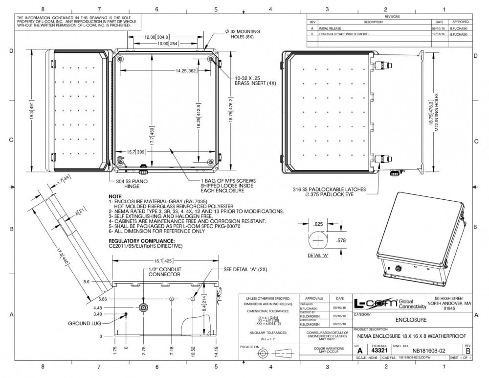L-com NB181608-02 technical document page