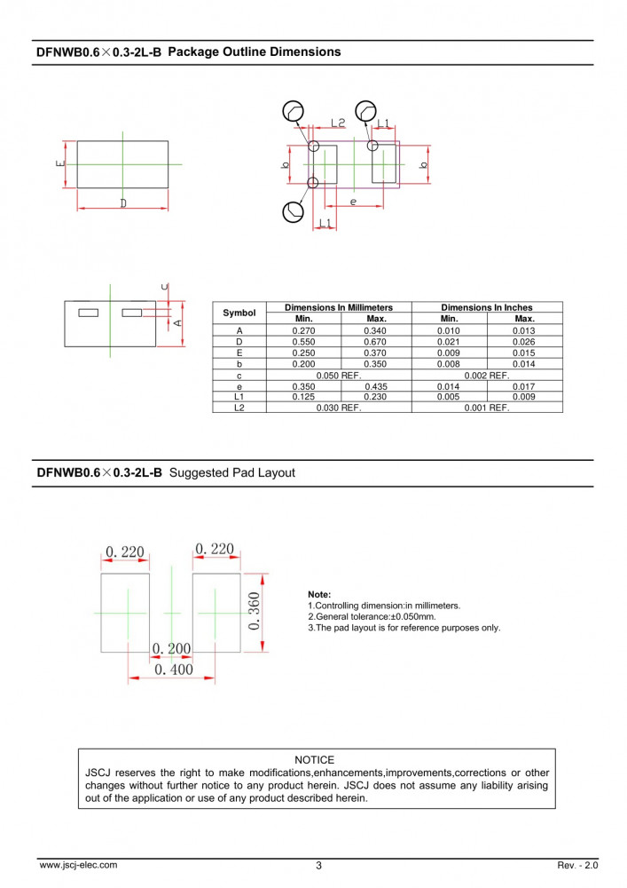 DS520-30EAA02 datasheet page 3