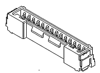 Micro-Lock 1.25mm Pitch Single-Row Vertical Header, Beige, 5 Circuits
