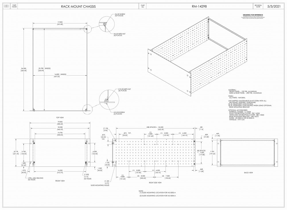 RM-14298 product drawing preview
