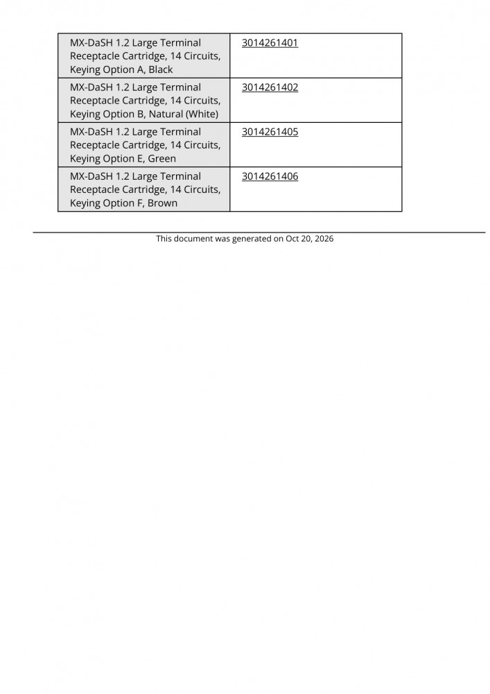 Technical document page 3 for Molex extraction hand tool