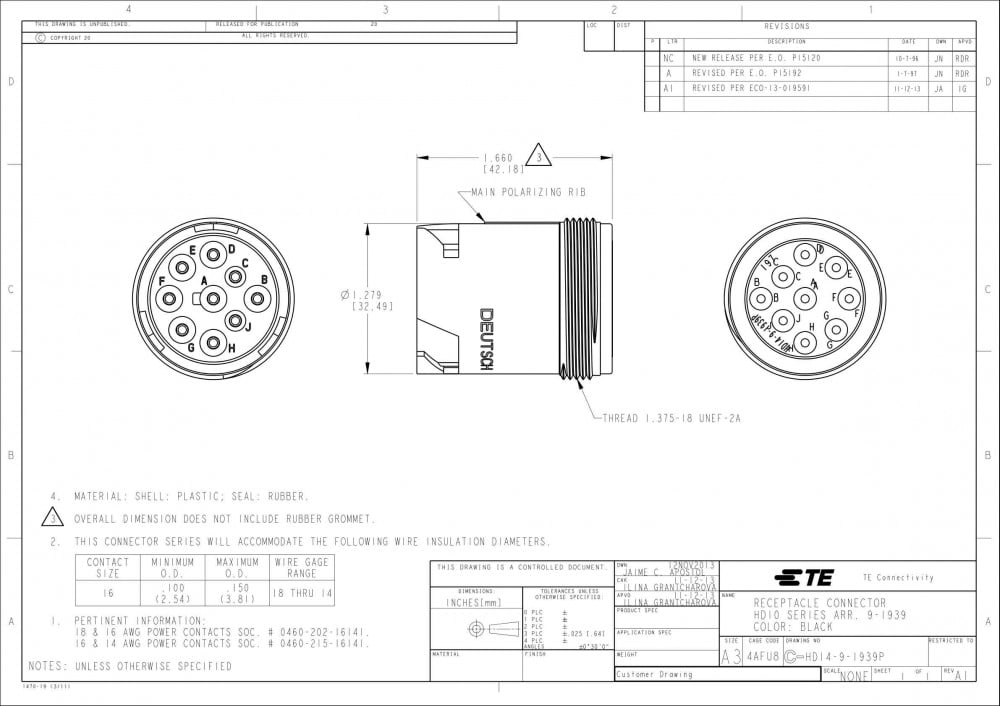 HD14-9-1939P technical drawing preview