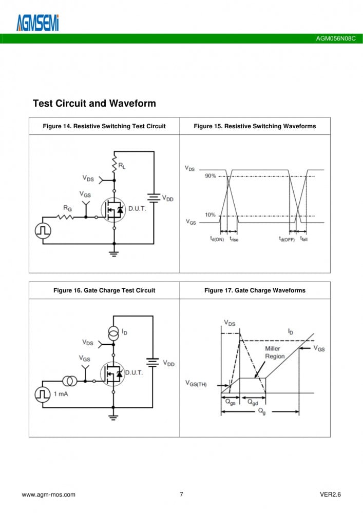 AGM056N08C datasheet page 7