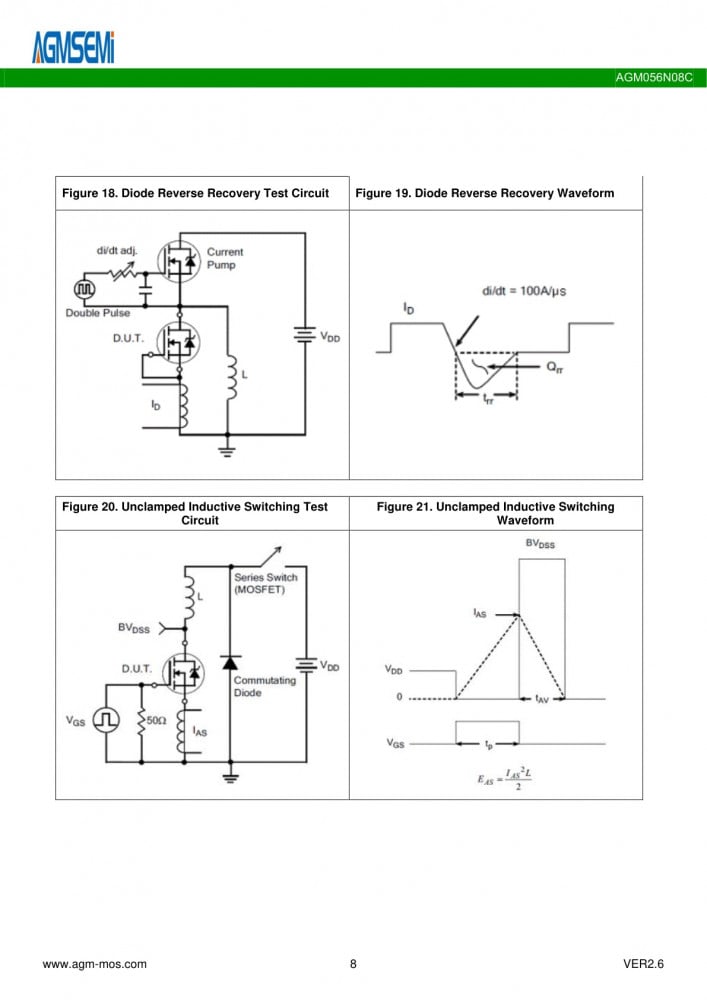 AGM056N08C datasheet page 8