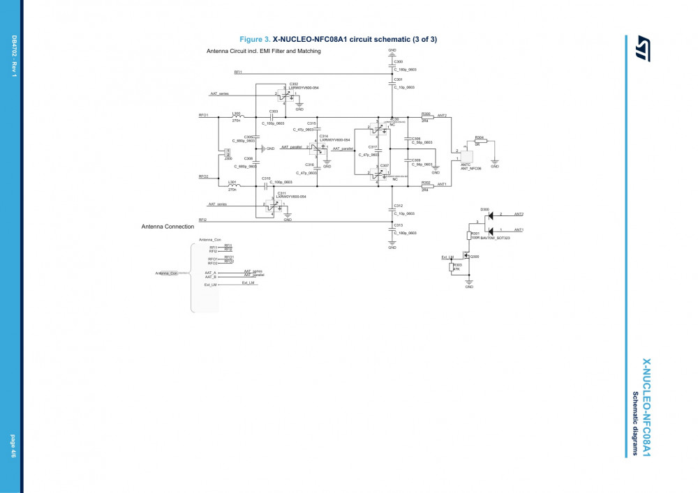 X-NUCLEO-NFC08A1 technical document page 4