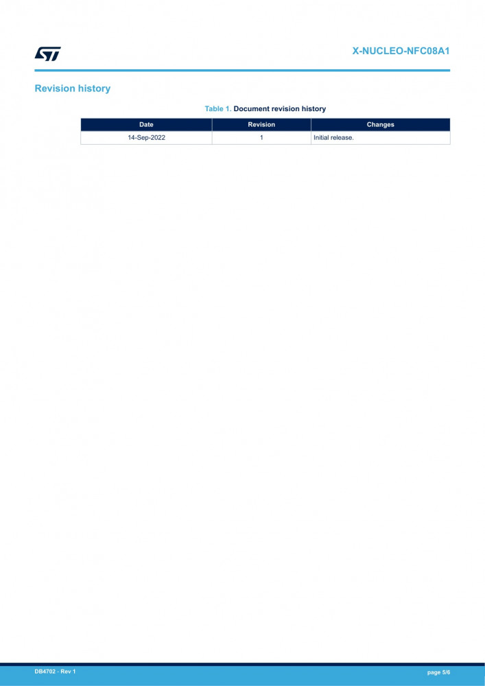 X-NUCLEO-NFC08A1 technical document page 5