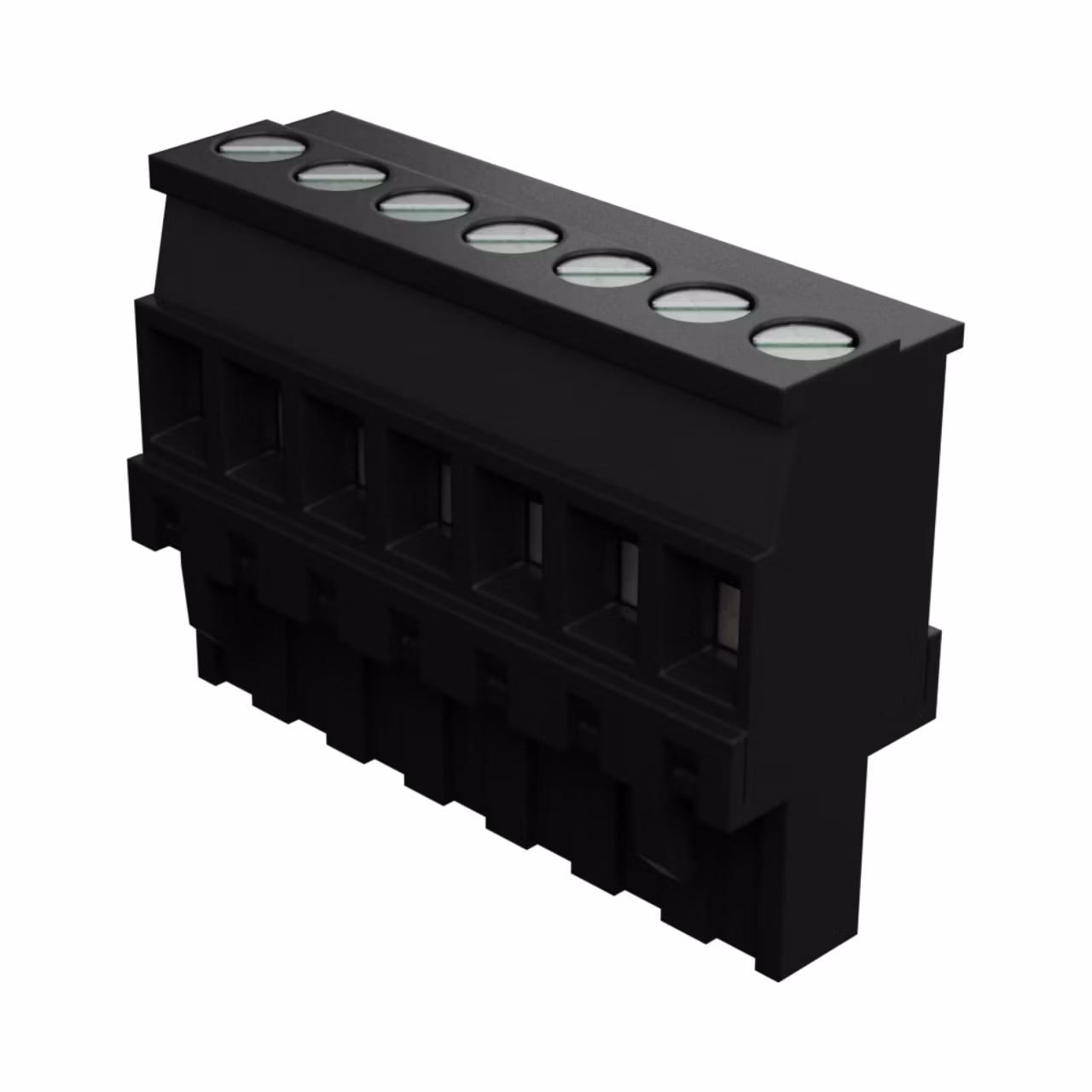 5.08mm Pitch Eurostyle Vertical Plug, Front Wire Entry, 7 Circuits for sale