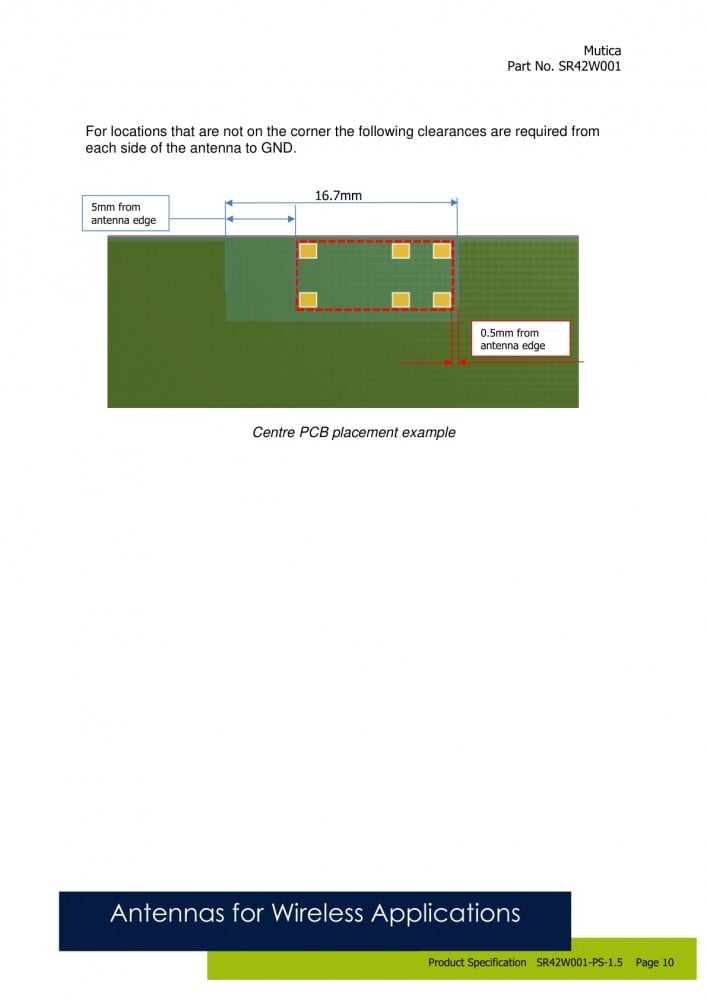 SR42W001 datasheet page 10