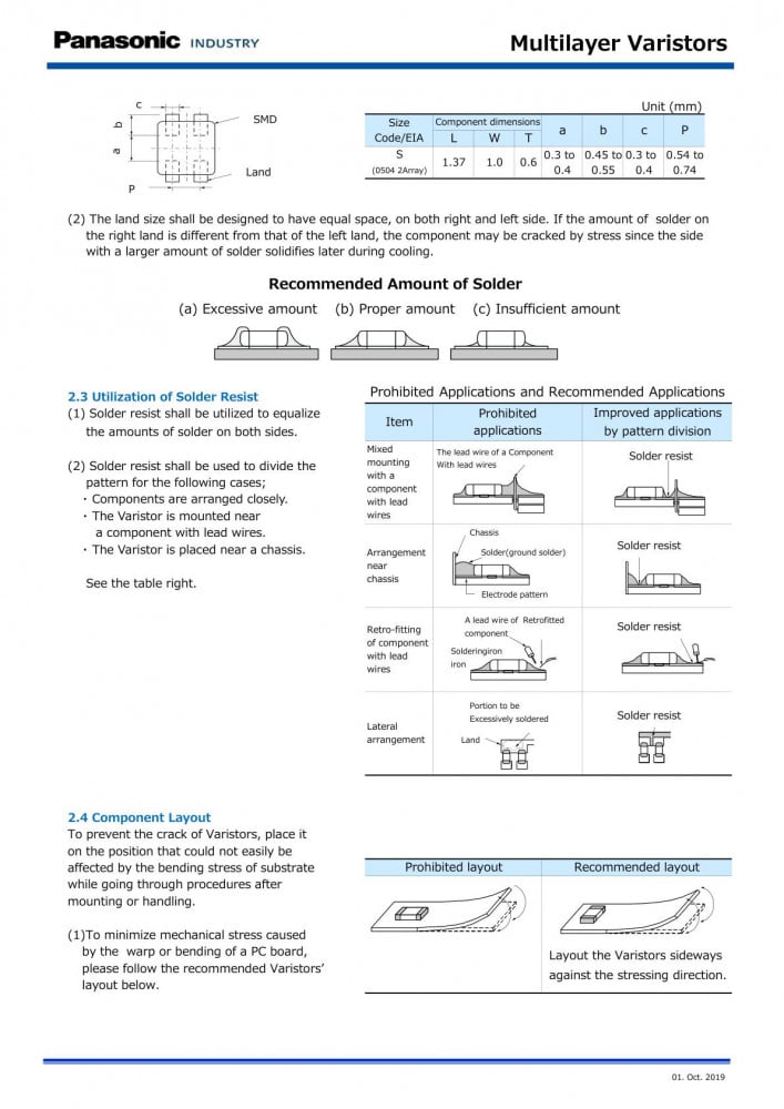 Panasonic EZJS technical document page 9