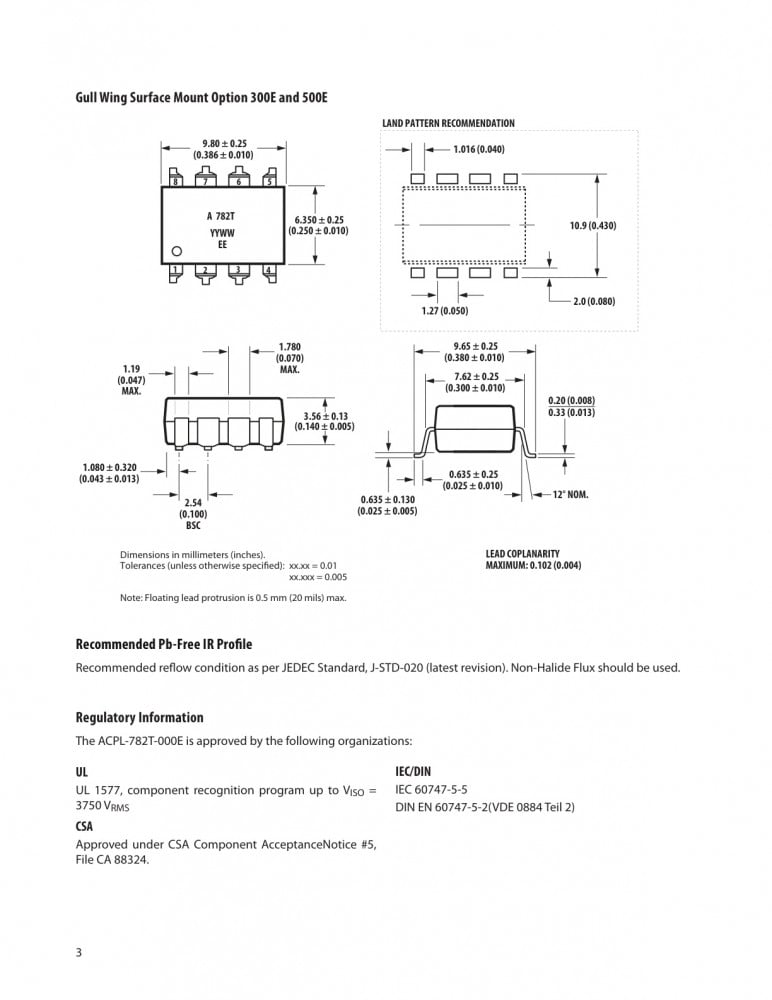ACPL-782T datasheet page 3