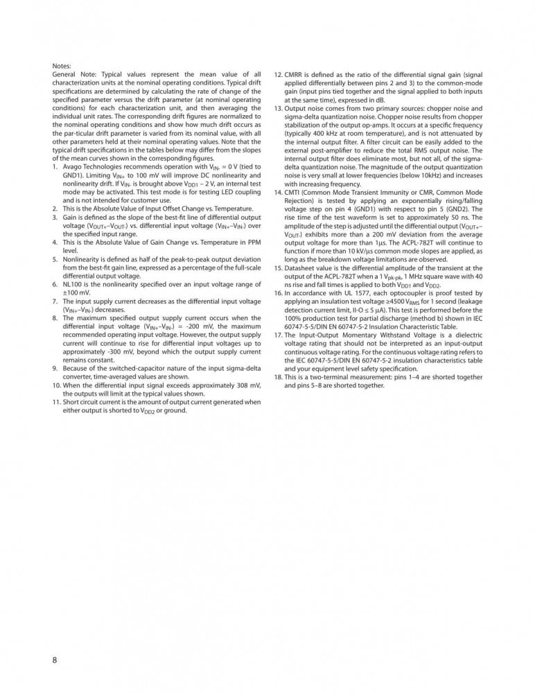 ACPL-782T datasheet page 8