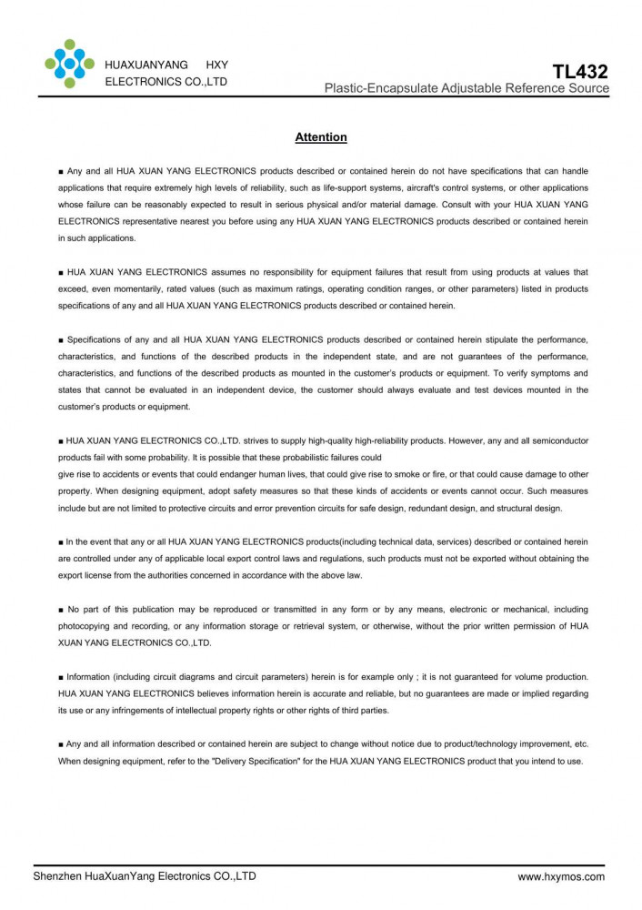 TL432 datasheet page 5