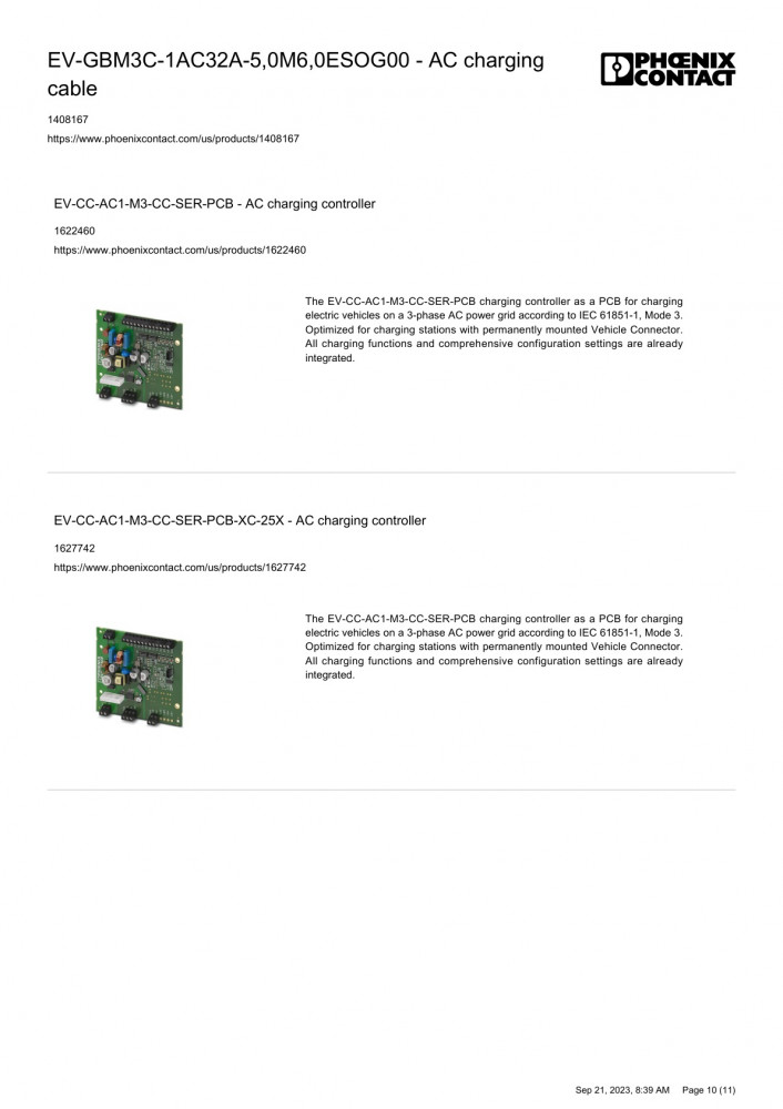 Phoenix Contact 1408167 technical document page 10