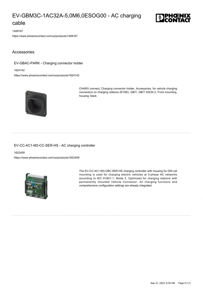 Phoenix Contact 1408167 technical document page 9