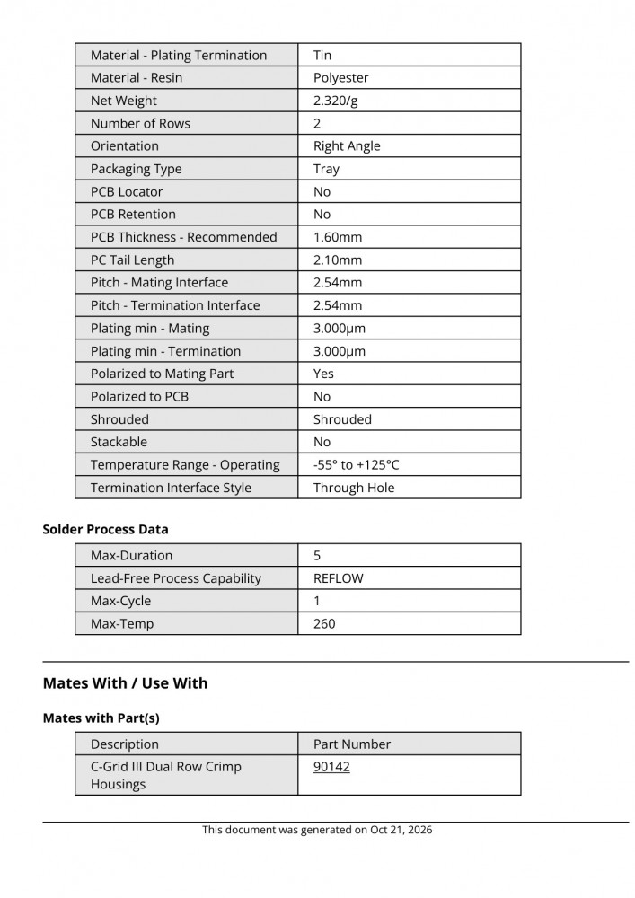 MOLEX 918143114 technical document image 3
