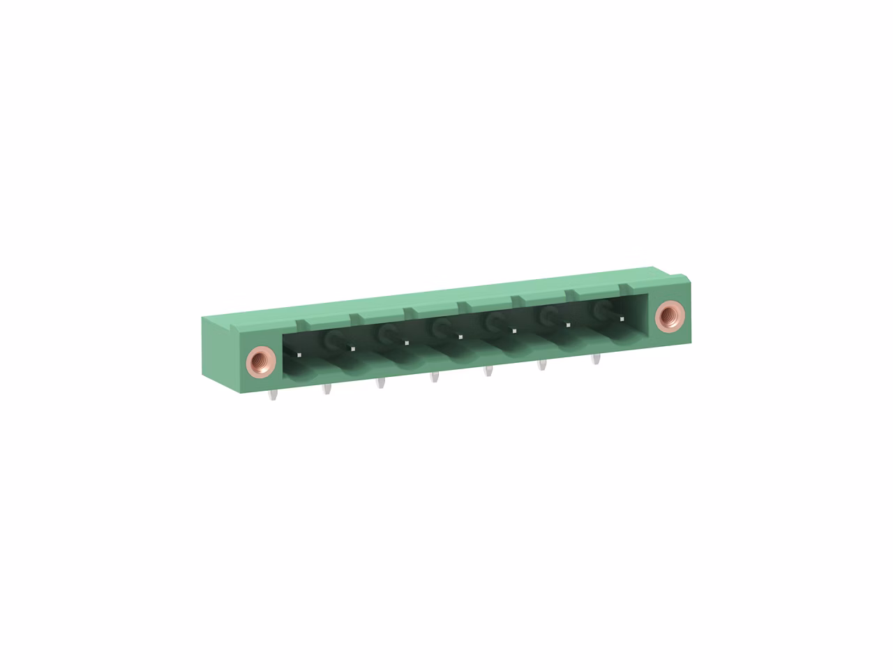 7.62mm Pitch Eurostyle Right-Angle PCB Header, with Retention Ends, 7 Circuits for sale
