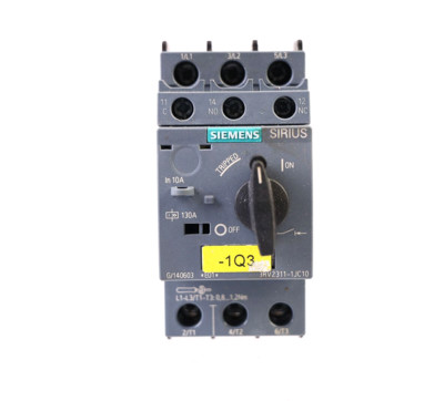 SIEMENS 3RV23111JC10 Motor Protective Circuit Breaker for sale