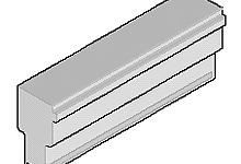 Support Tool for Vertical Power Module for 15-Row Receptacle