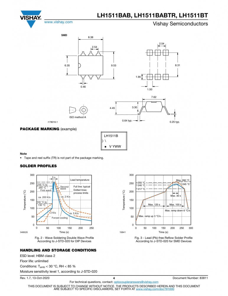 LH1511BAB datasheet page 4