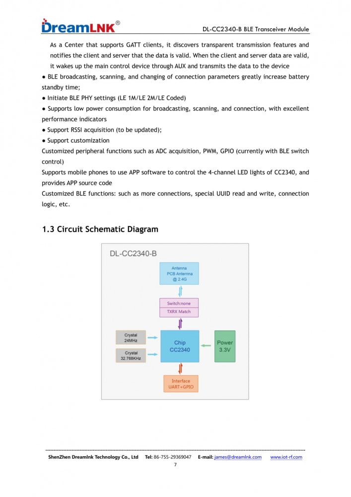 DL-CC2340-B document page 7