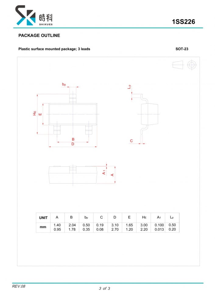 1SS226 datasheet page 3