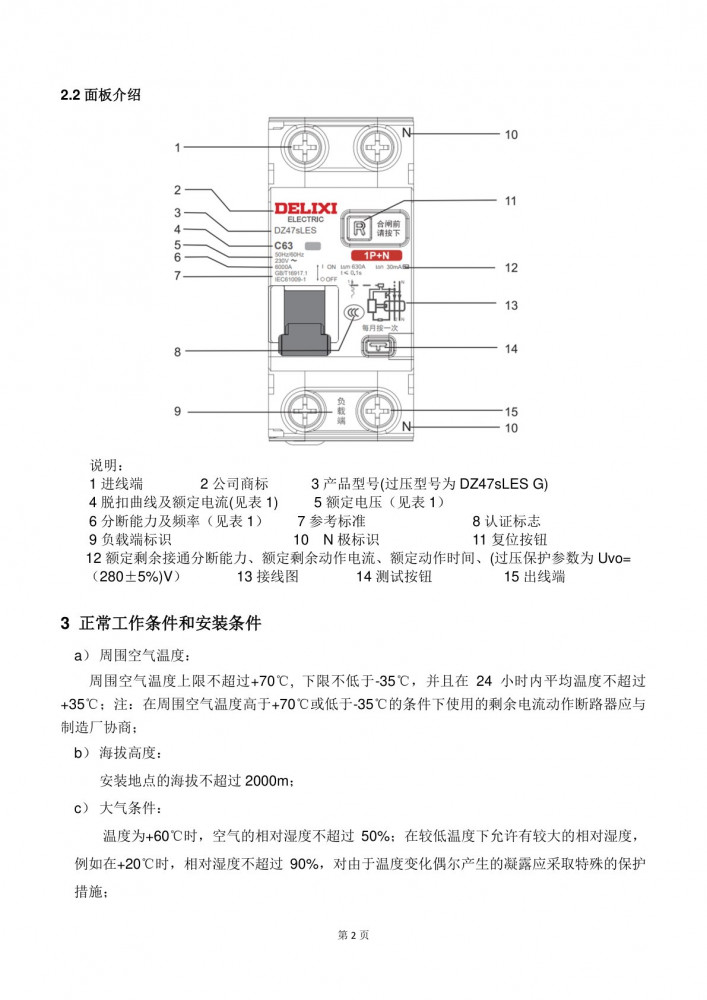 DZ47SLES manual page 5
